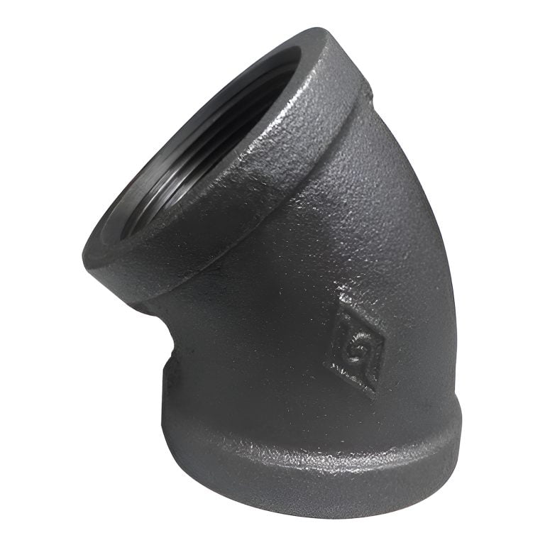 codo x 45° fierro negro rosc. - Armabraes