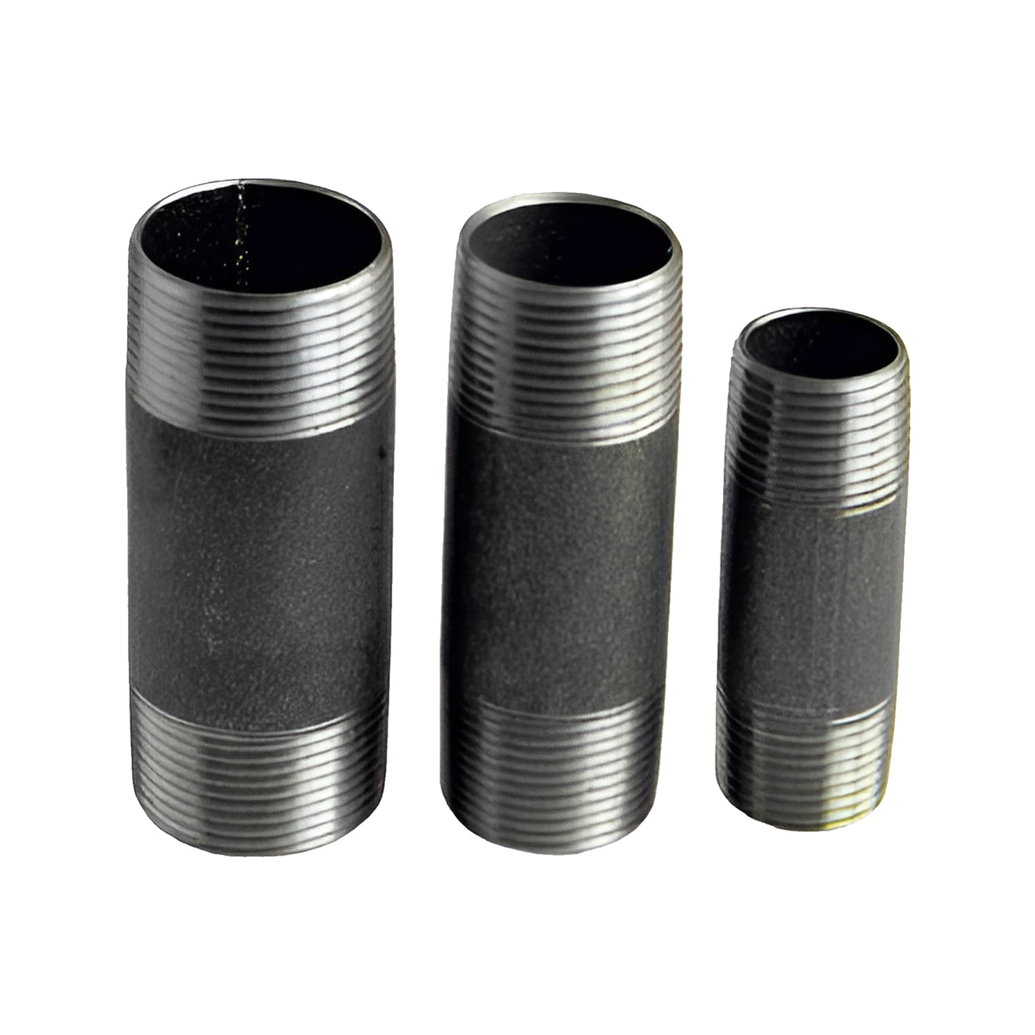 niple roscado fierro negro - Armabraes